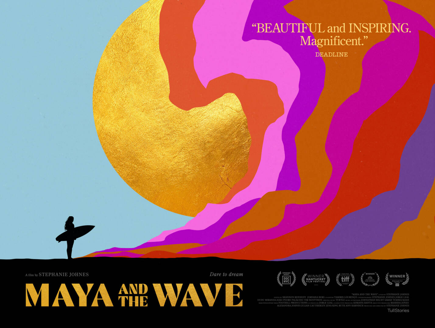 Maya And The Wave | On tour in cinemas now - Tull Stories